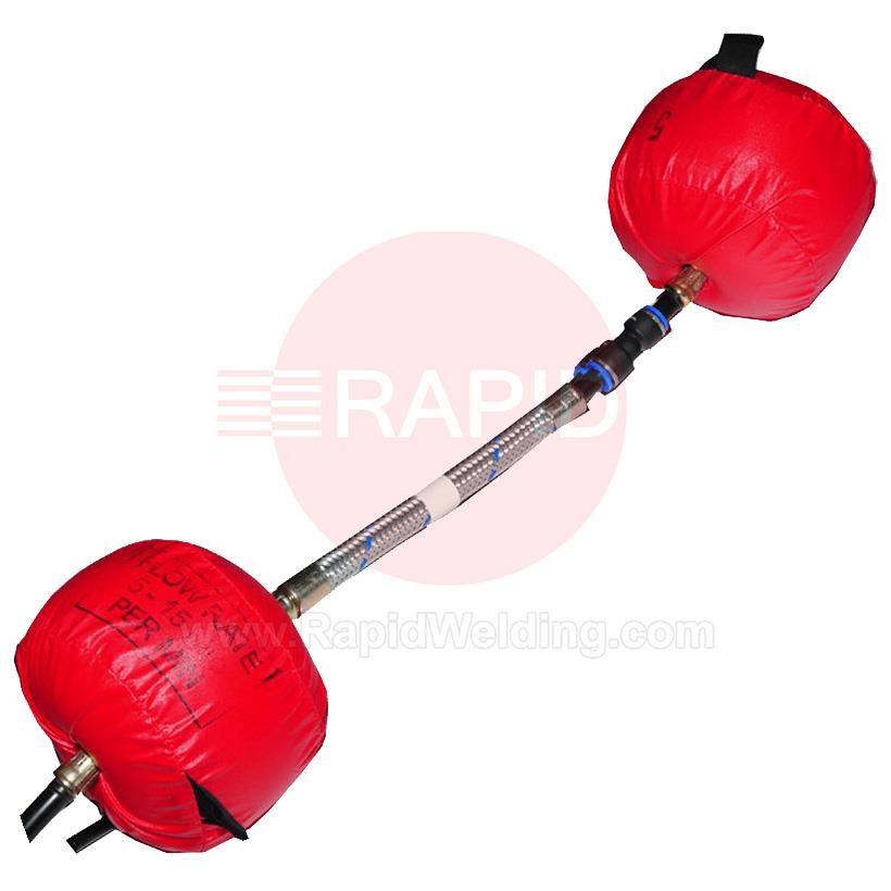 Inflatable Twin Purge Bag System, 8" (203mm) - Welding Supplies from ...