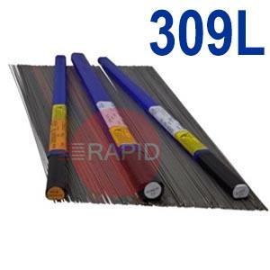Metrode 309S92 Stainless Steel TIG Wire, 1000mm Cut Lengths, AWS ER309L ...
