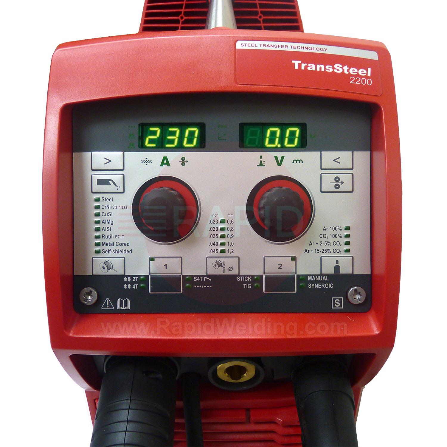 Fronius - TransSteel 2200C Multi Process MIG Package, 110 /230v, 3m MTG ...