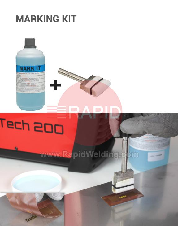 Telwin Marking Kit for Cleantech 200 - Welding Supplies from Rapid Welding